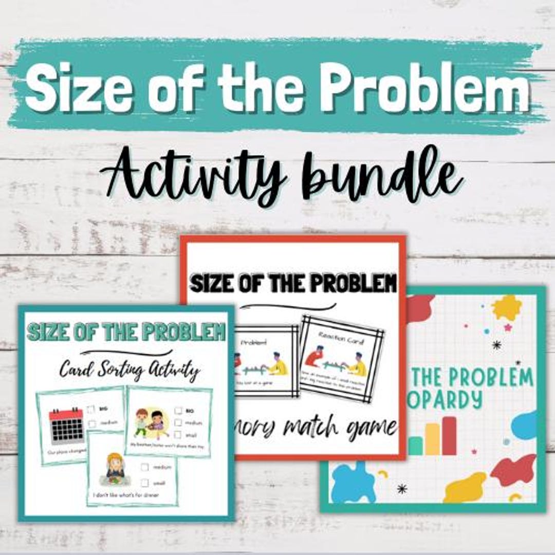 Size of the Problem Activity Bundle Emotional Regulation Games, Social ...