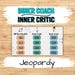 Digital Inner Coach / Inner Critic Jeopardy Game - Emotional Regulation ...