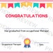 Occupational Therapy Graduation Certificates, Pediatric OT Graduation ...
