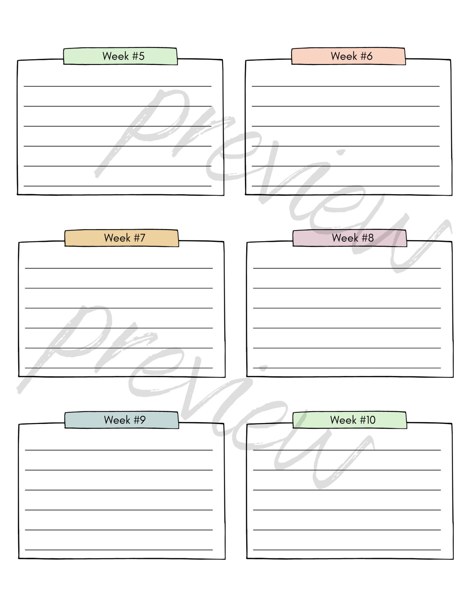 Occupational Therapy Treatment Plan Templates; Pediatric OT Treatment ...