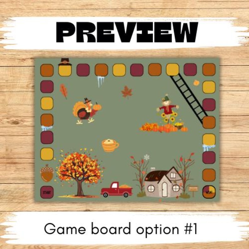 Thanksgiving Social Skill Board Game, Thanksgiving Social Emotional ...