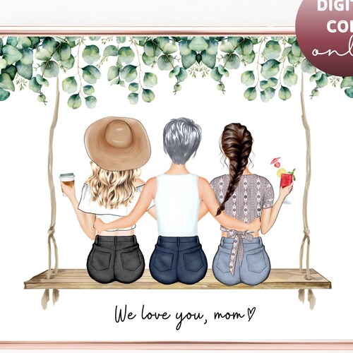 Personalized Framed Wall Art for Mom Mother Gift From - Etsy