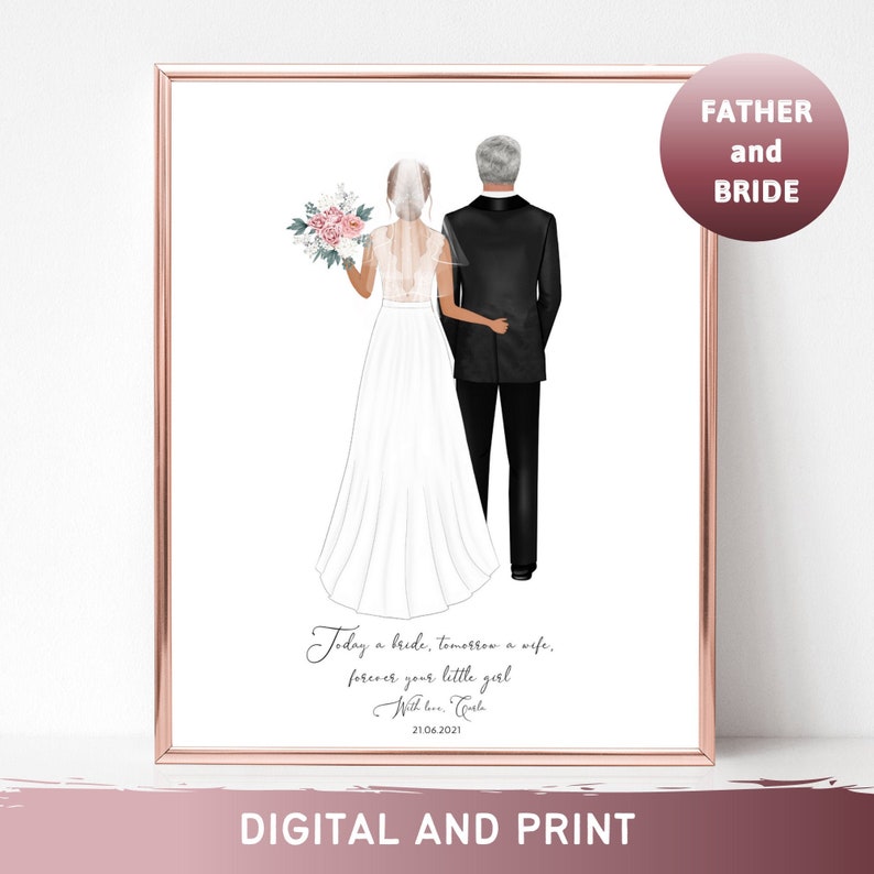 Father of the Bride Gift Personalized Gift Father of the Bride - Etsy
