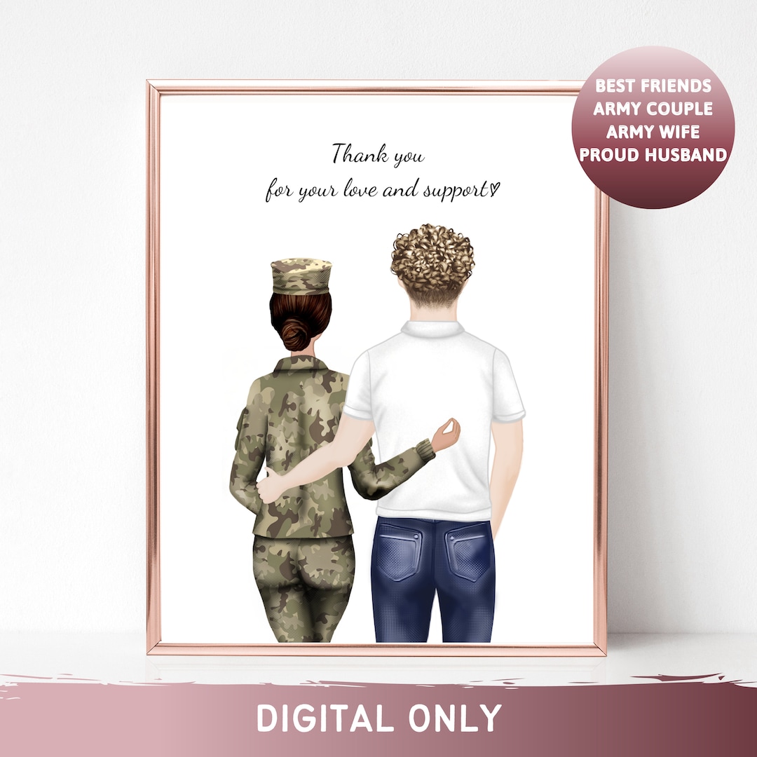 Army Girls Gift Army Woman Gift Personalized Gift for Husband Military ...