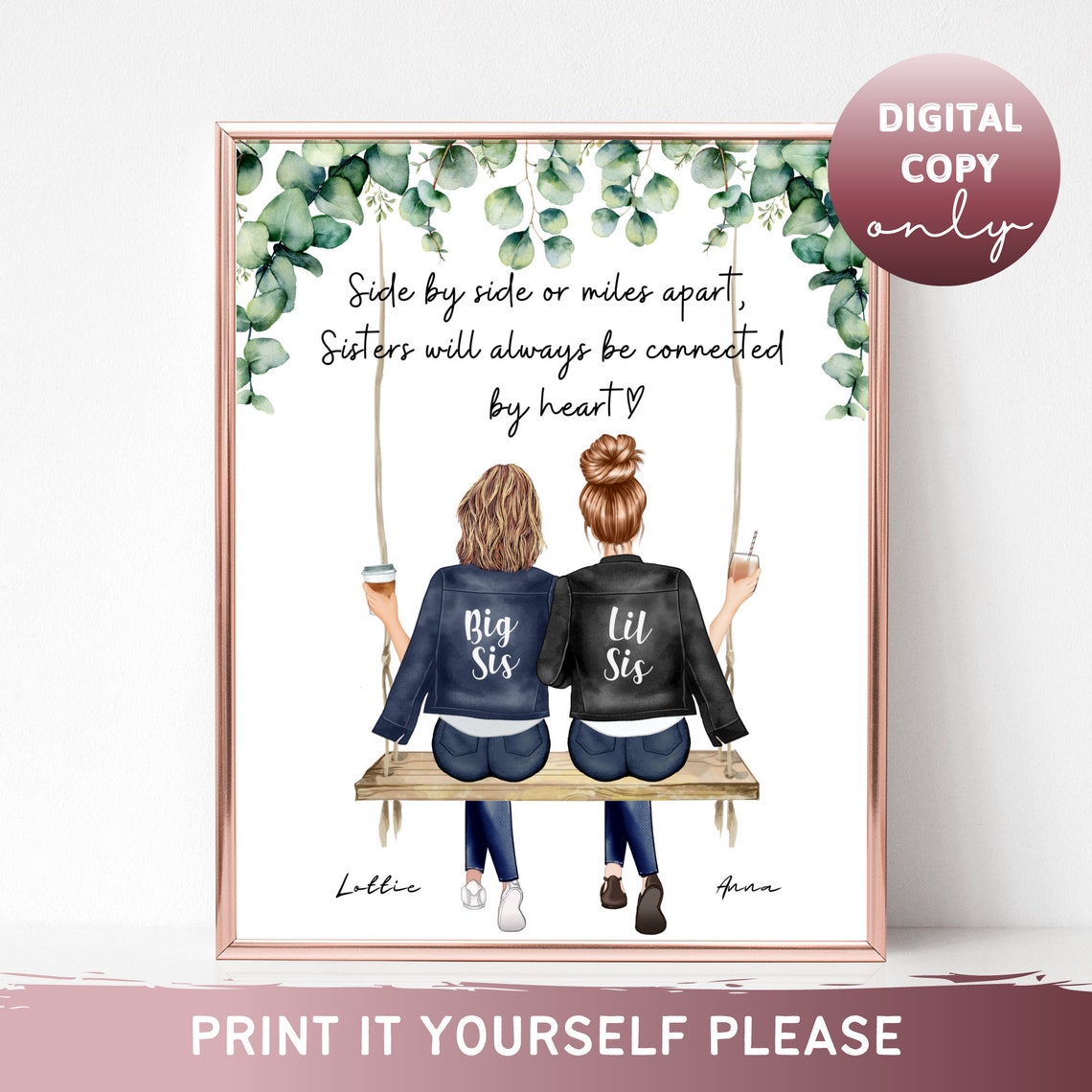 Sister gift Personalized gift Best friend gifts Roommate gift | Etsy