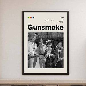 Gunsmoke 1953 Poster Gunsmoke Poster Gunsmoke Movie Poster Gunsmoke ...