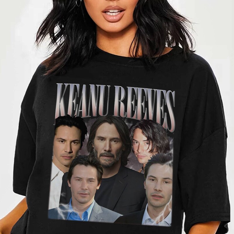 T Shirts Keanu Reeves - Etsy