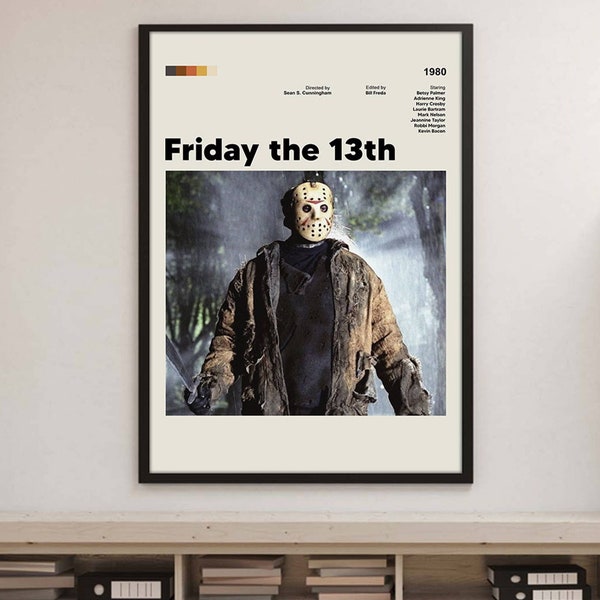 Jason Voorhees Poster - Etsy