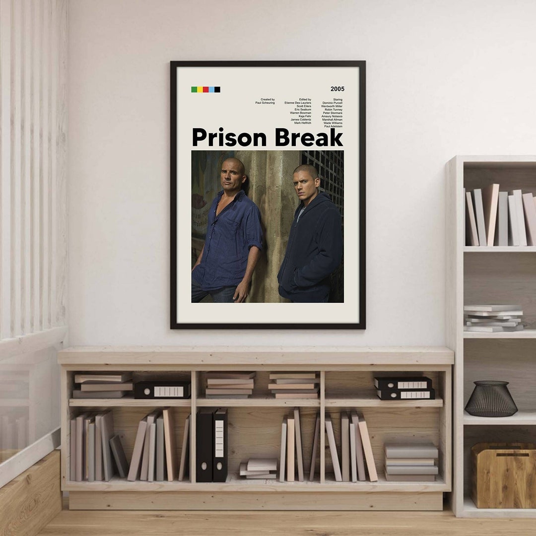 Prison Break Poster Prison Break Movie Poster Michael Scofield Lincoln ...