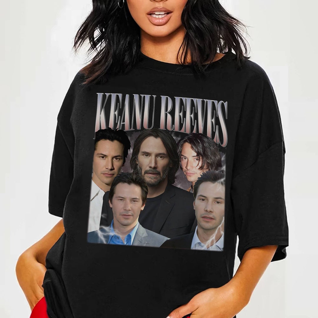 Keanu Reeves Shirt | Vintage Keanu Reeves Shirt | Keanu Reeves Bootleg ...