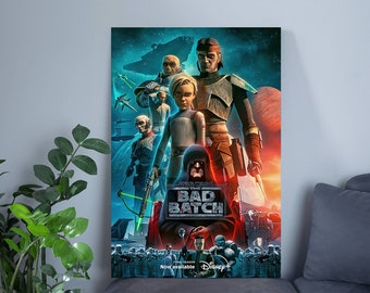 BAD BATCH Star Wars Art Poster Print - Etsy