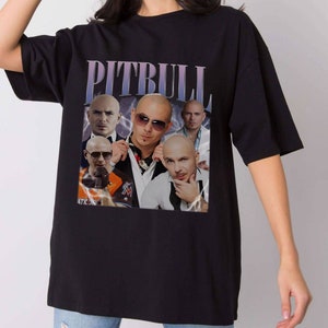 Pitbull Shirt | Vintage Pitbull Bootleg Shirt | Pitbull Hip Hop Shirt ...