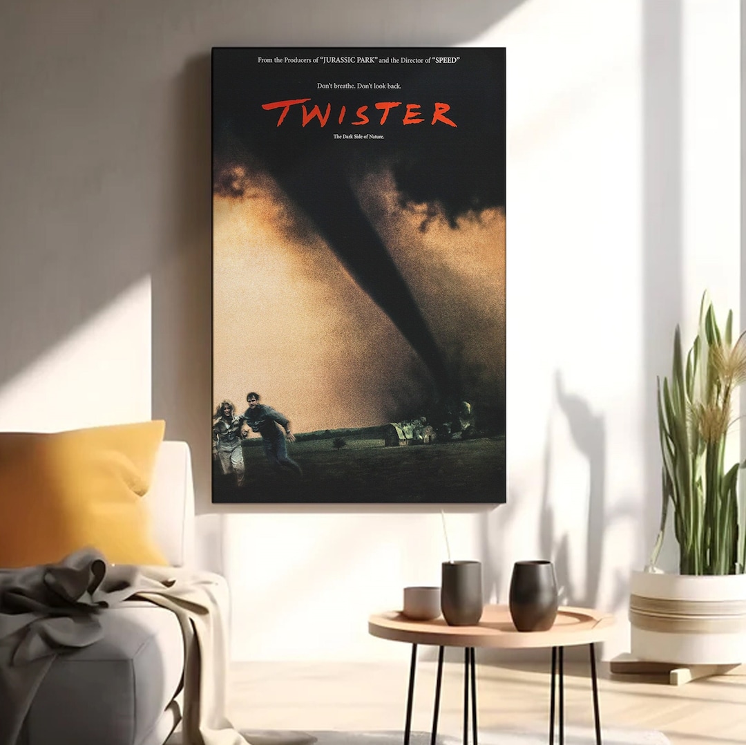 Twister 1996 Movie Poster Jo Harding Twister Poster Home Decor Poster ...