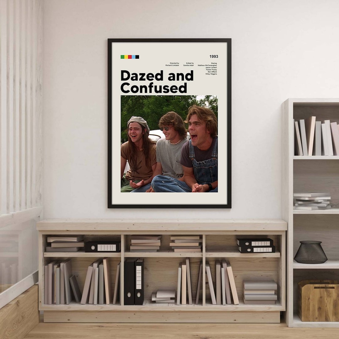 Dazed and Confused Poster Dazed and Confused 1993 Movie Poster Vintage ...