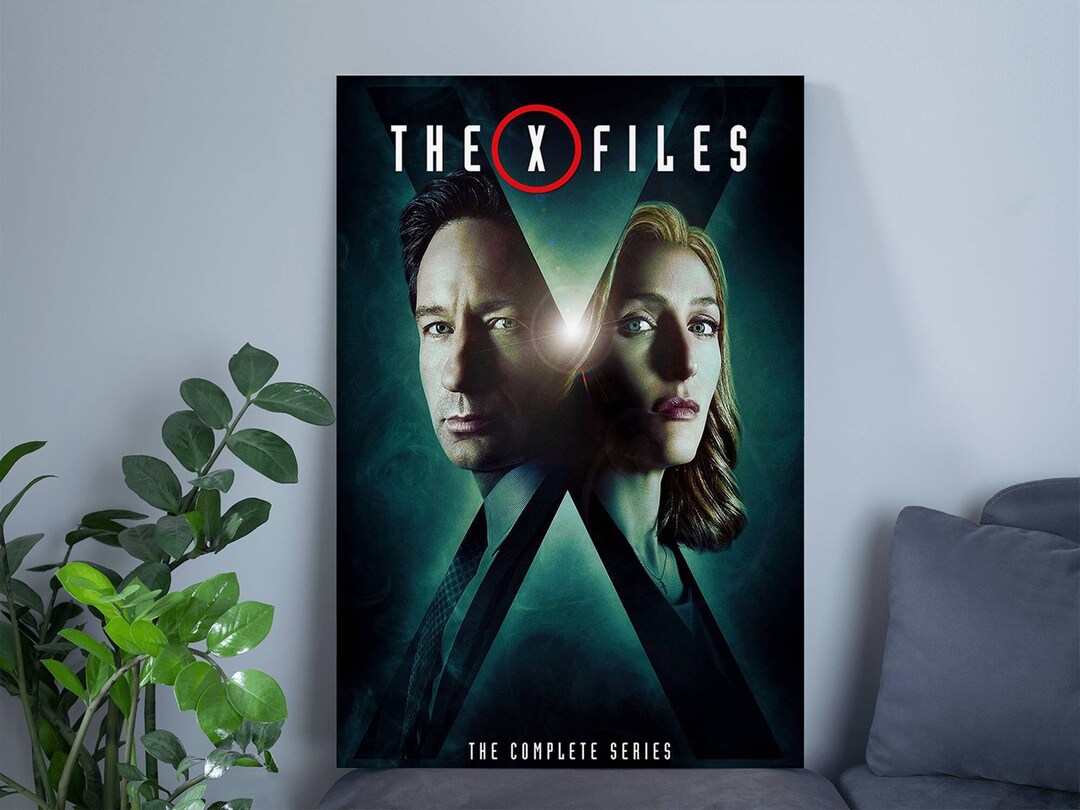 The X-files Poster X Files Poster Fox Mulder Dana Scully - Etsy