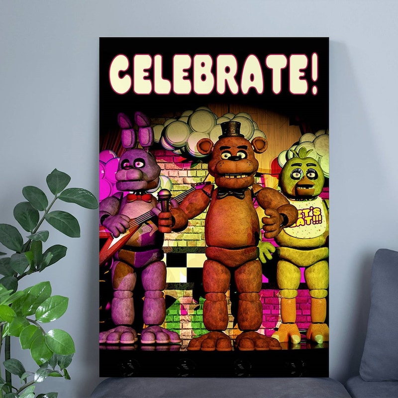 Five Nights at Freddy Poster - Etsy