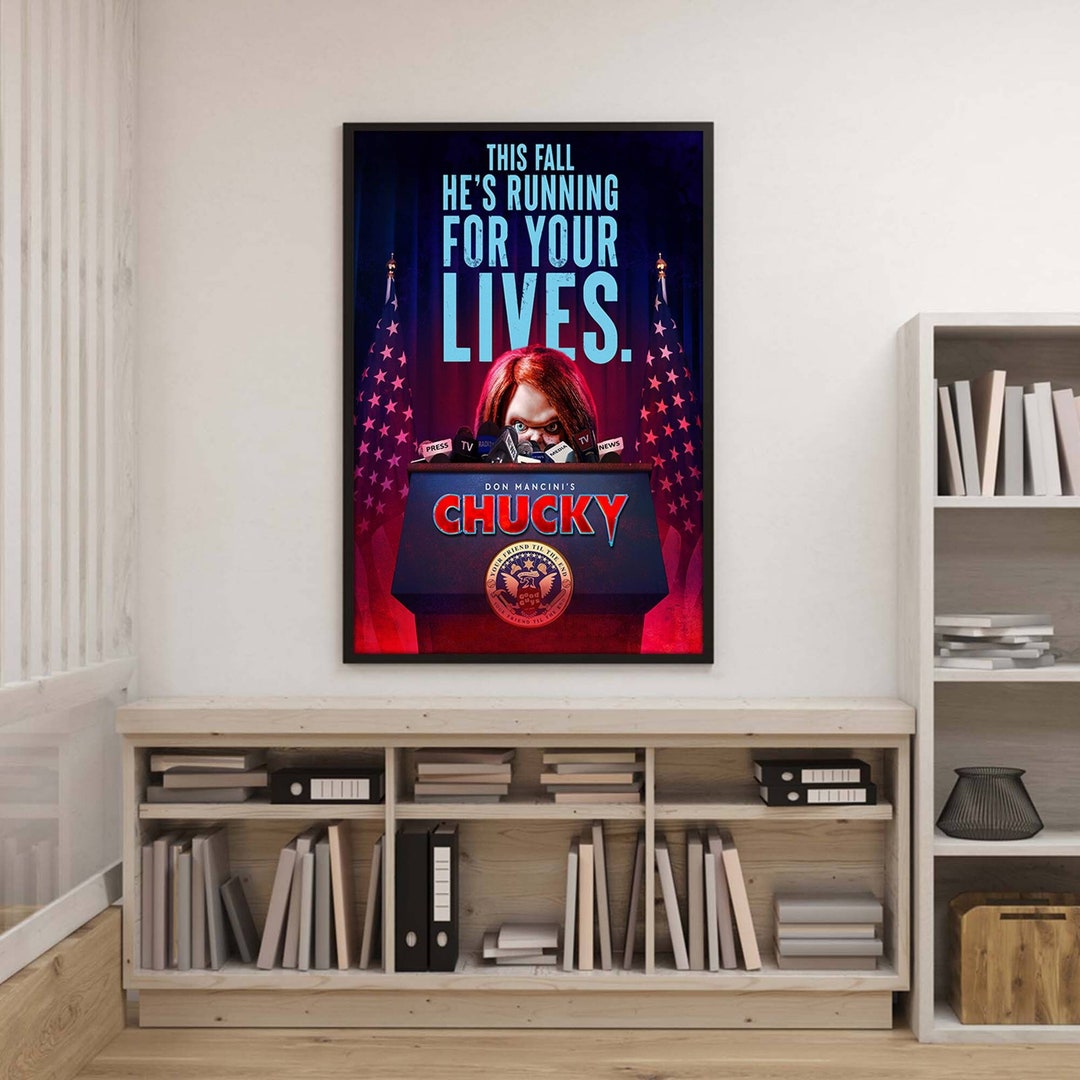 Chucky Poster Chucky Movie Poster Chucky President Horror - Etsy
