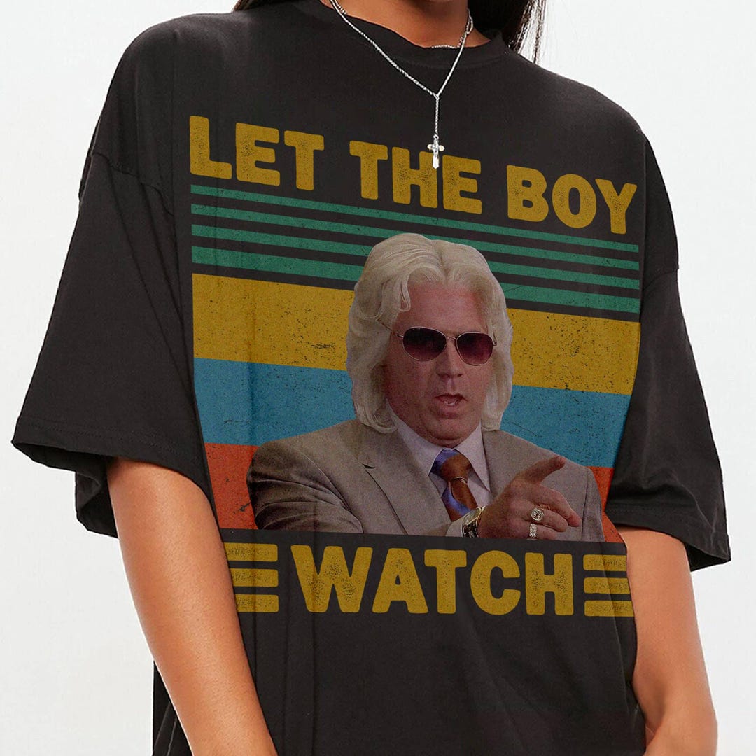 Ashley Schaeffer Let the Boy Watch Vintage Shirt, Retro 90s Will ...