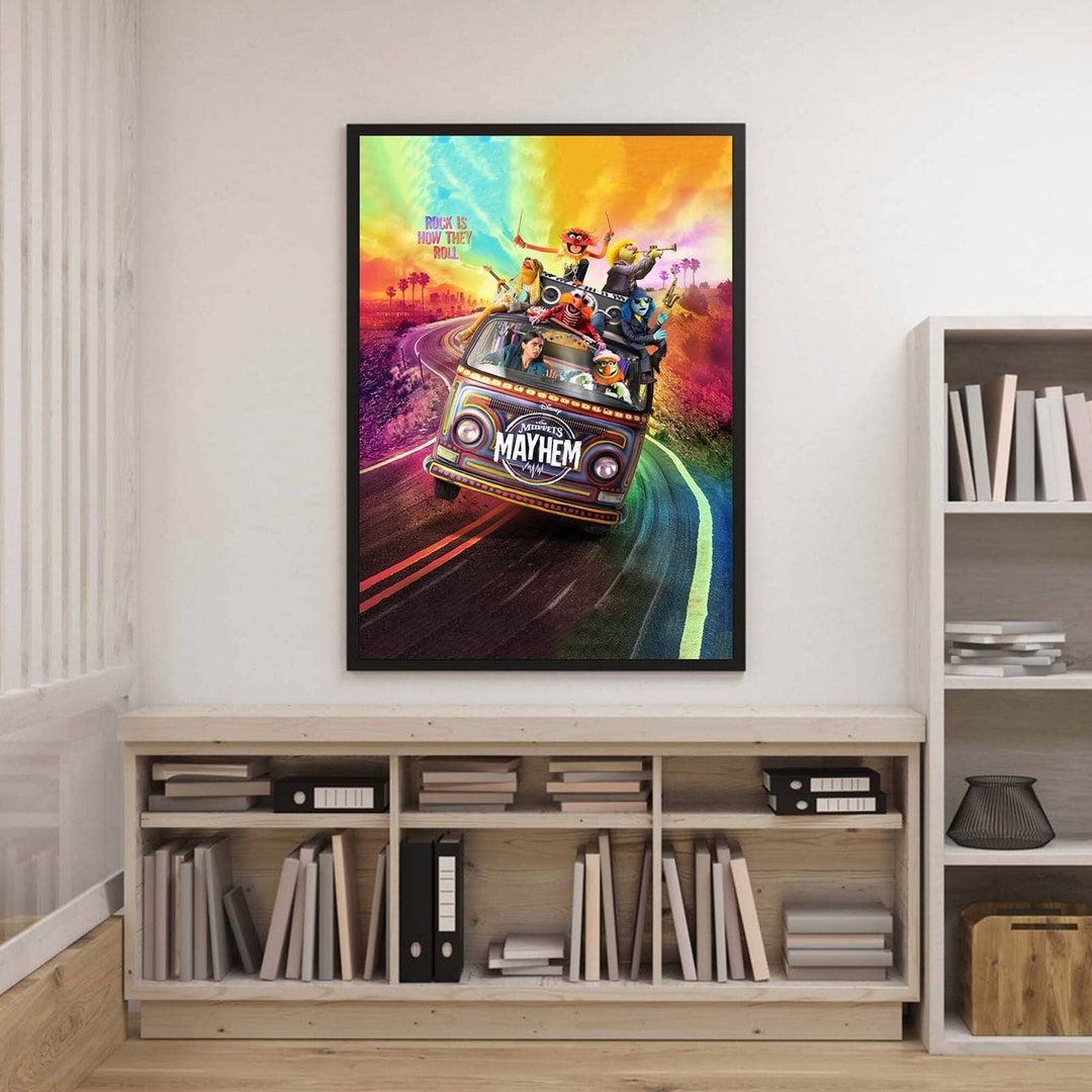 The Muppets Mayhem Poster the Electric Mayhem Band Poster the Muppets ...
