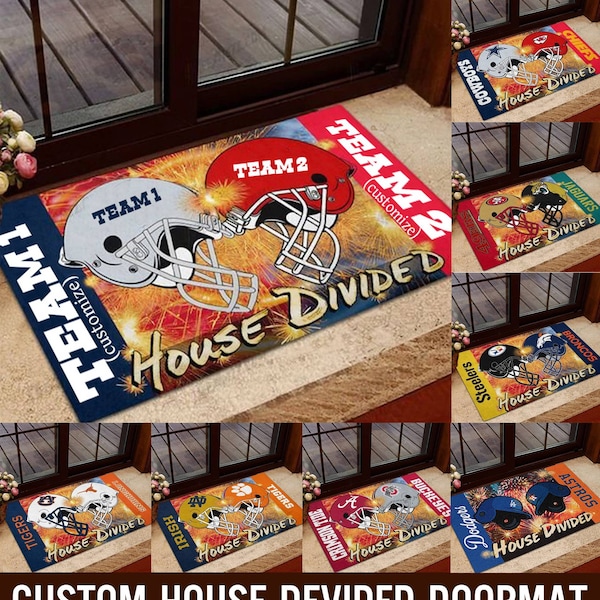 Football House Flags - Etsy
