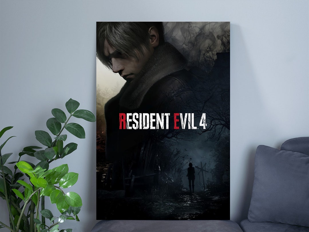 Resident Evil 4 Poster | Leon Kennedy Albert Wesker Ada Wong Poster ...