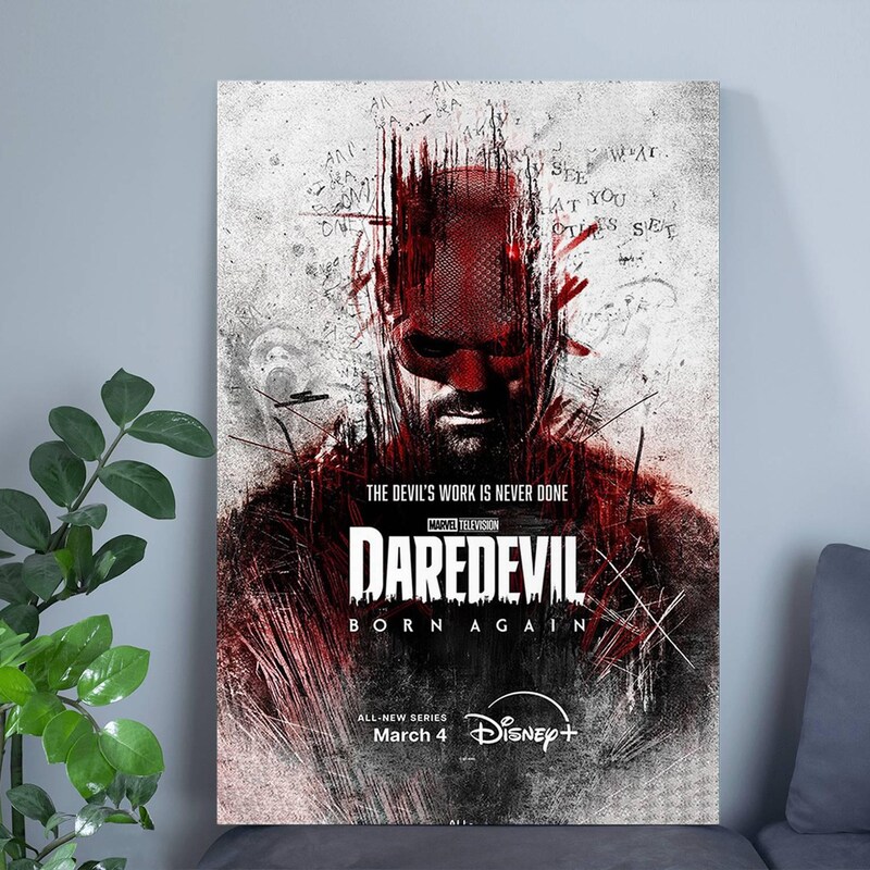 Daredevil Born Again Poster - Etsy