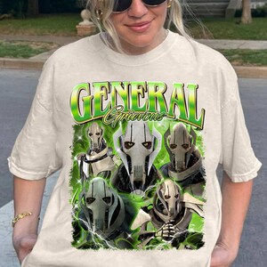 Vintage General Grievous T Shirt, Starwars Grievous Revenge of the Sith ...