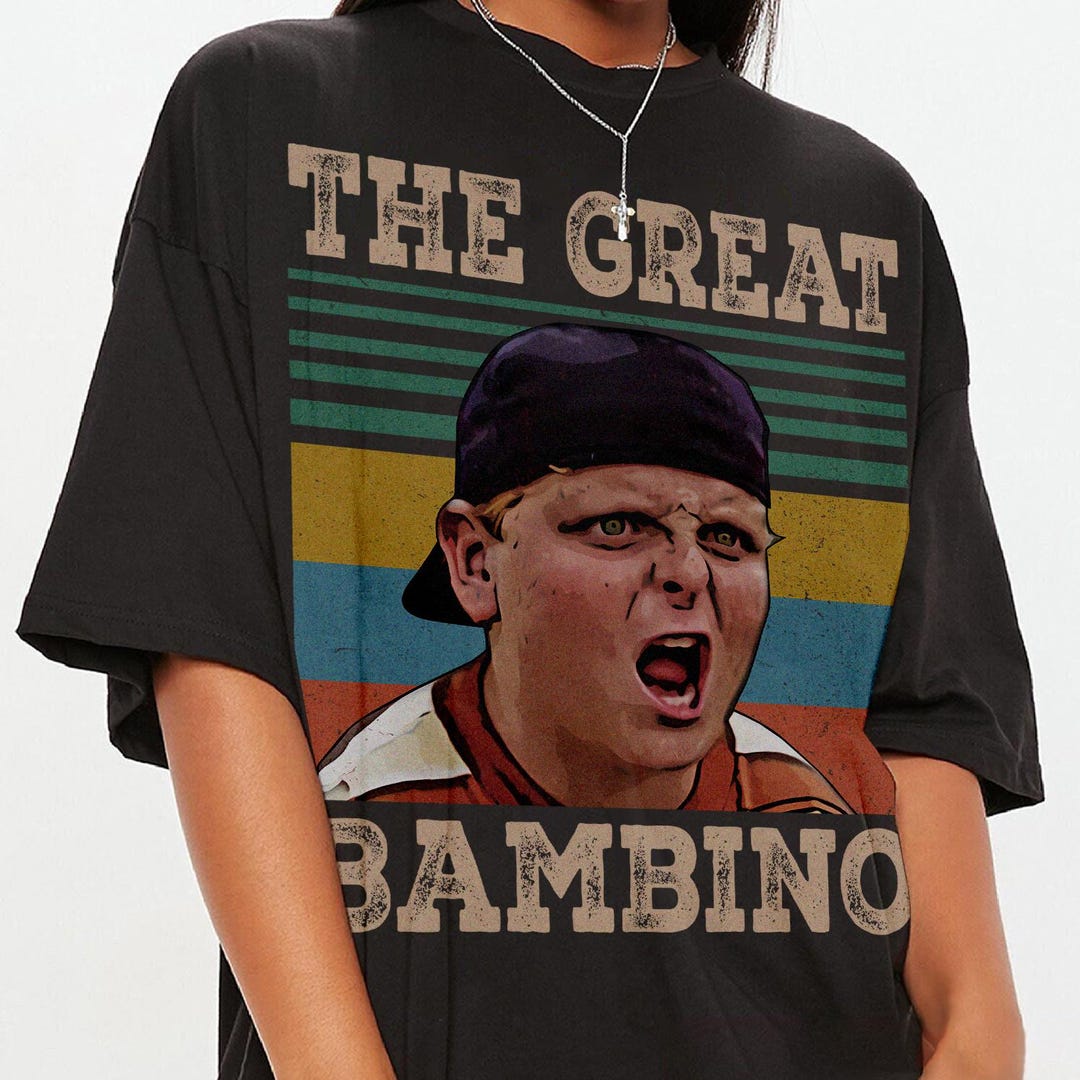 Sandlot Great Bambino Ham Porter Shirt, Baseball Squad Crew Shirts ...