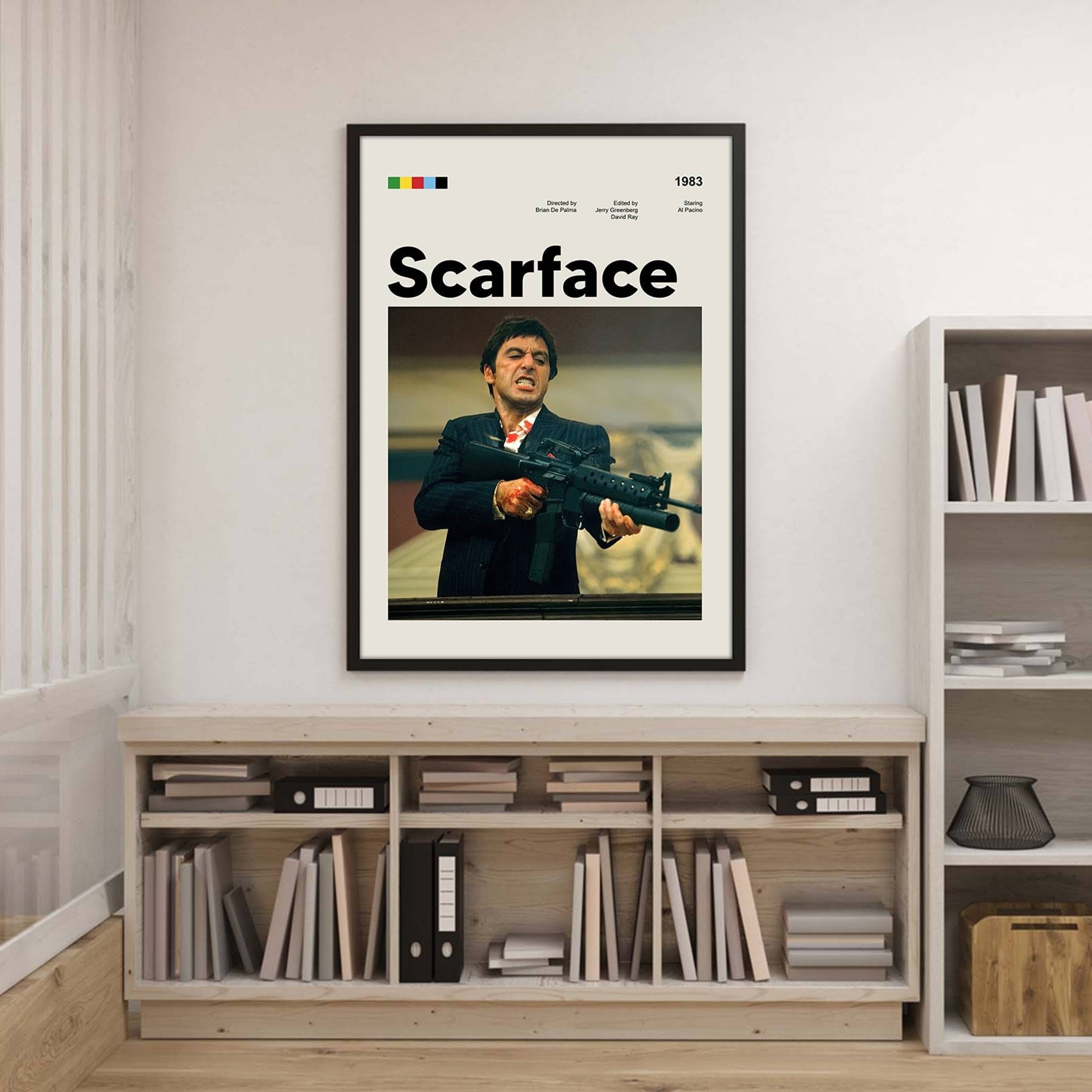 Scarface Poster Scarface 1983 Movie Poster, Tony Montana Poster
