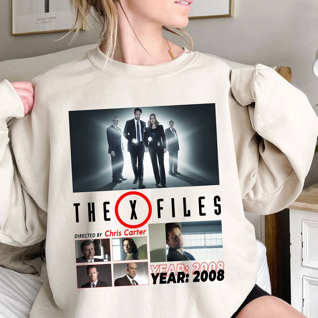 The X-files Fox Mulder and Dana Scully Shirt Vintage 90s Movie Shirt ...