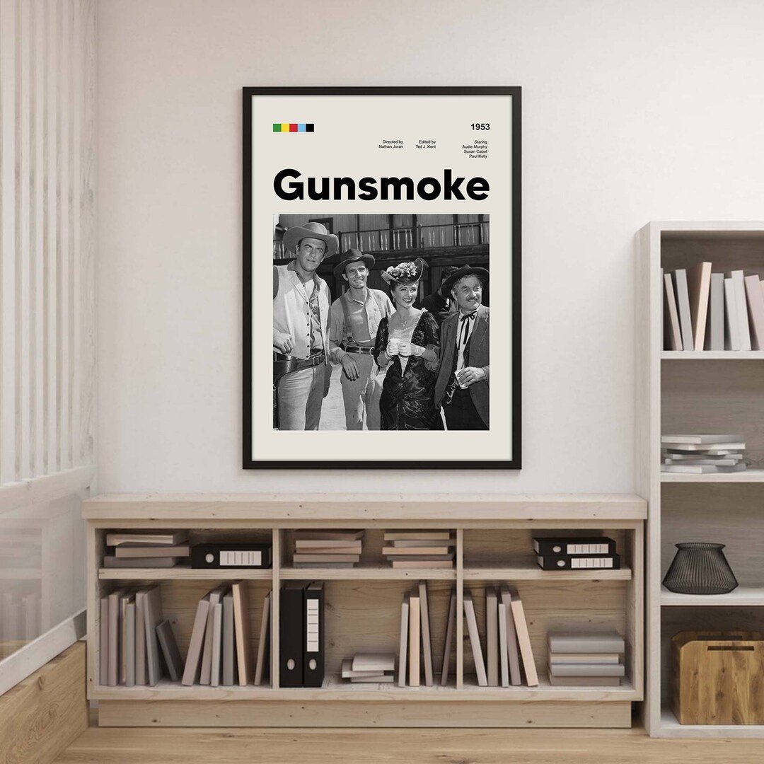 Gunsmoke 1953 Poster Gunsmoke Poster Gunsmoke Movie Poster Gunsmoke ...