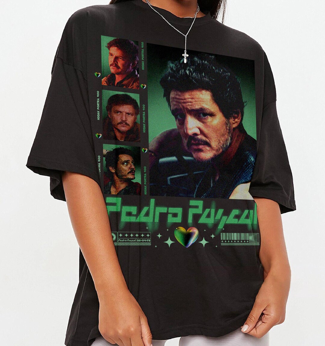 90s Retro Pedro Pascal Bootleg T-shirt, Vintage Pedro Pascal Sweater ...