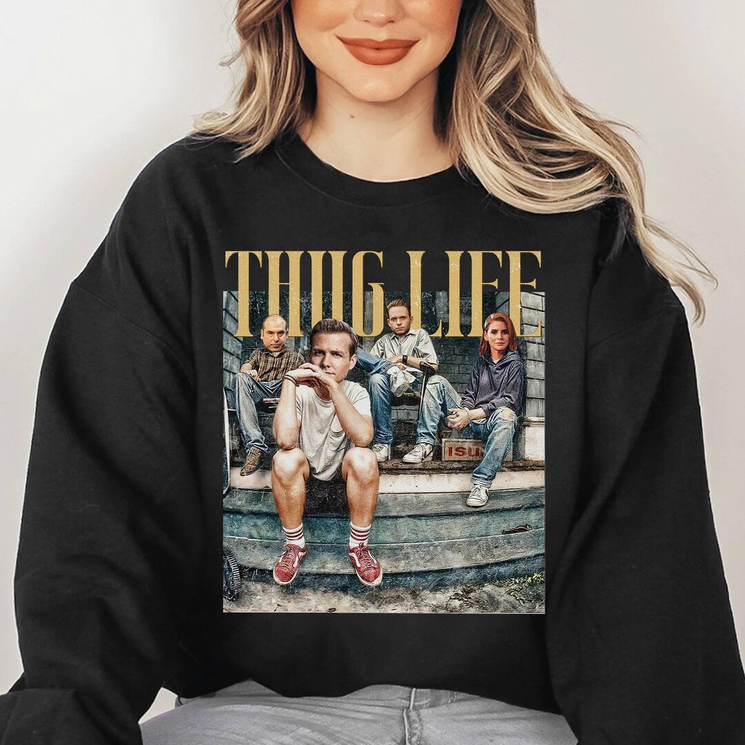 Suit Movie Charater Shirt, Suit Thug Life Shirt, Harvey Specter ...