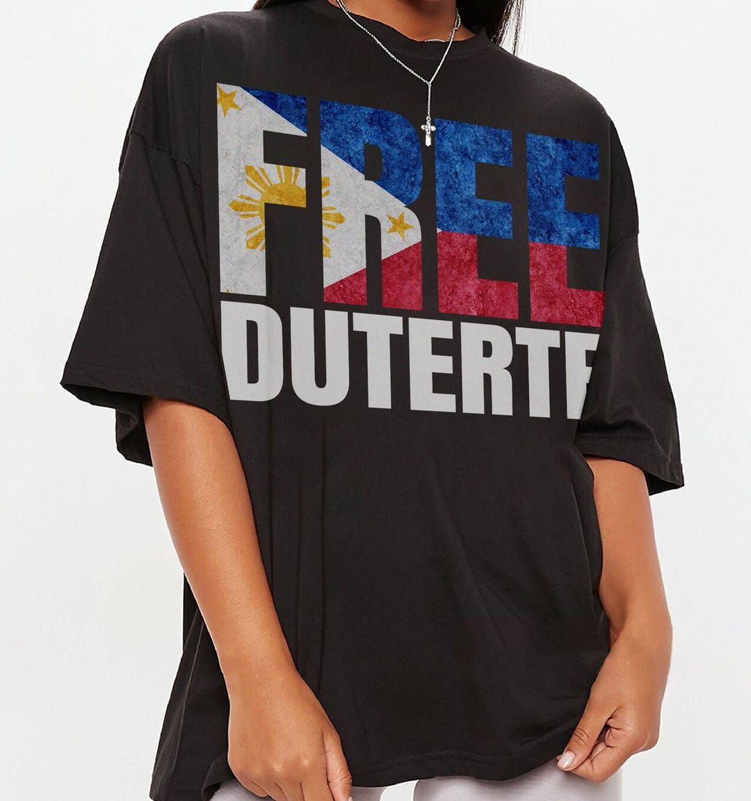 Free Duterte Shirt, Support Duterte I Stand With PRRD Shirt, Free ...