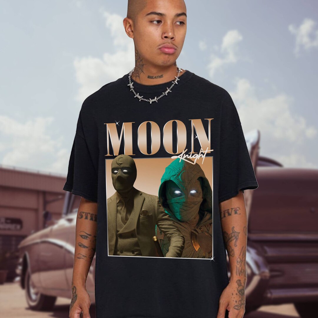 Moon Knight Shirt Moon Knight Vintage Shirt Moon Knight Bootleg Shirt ...