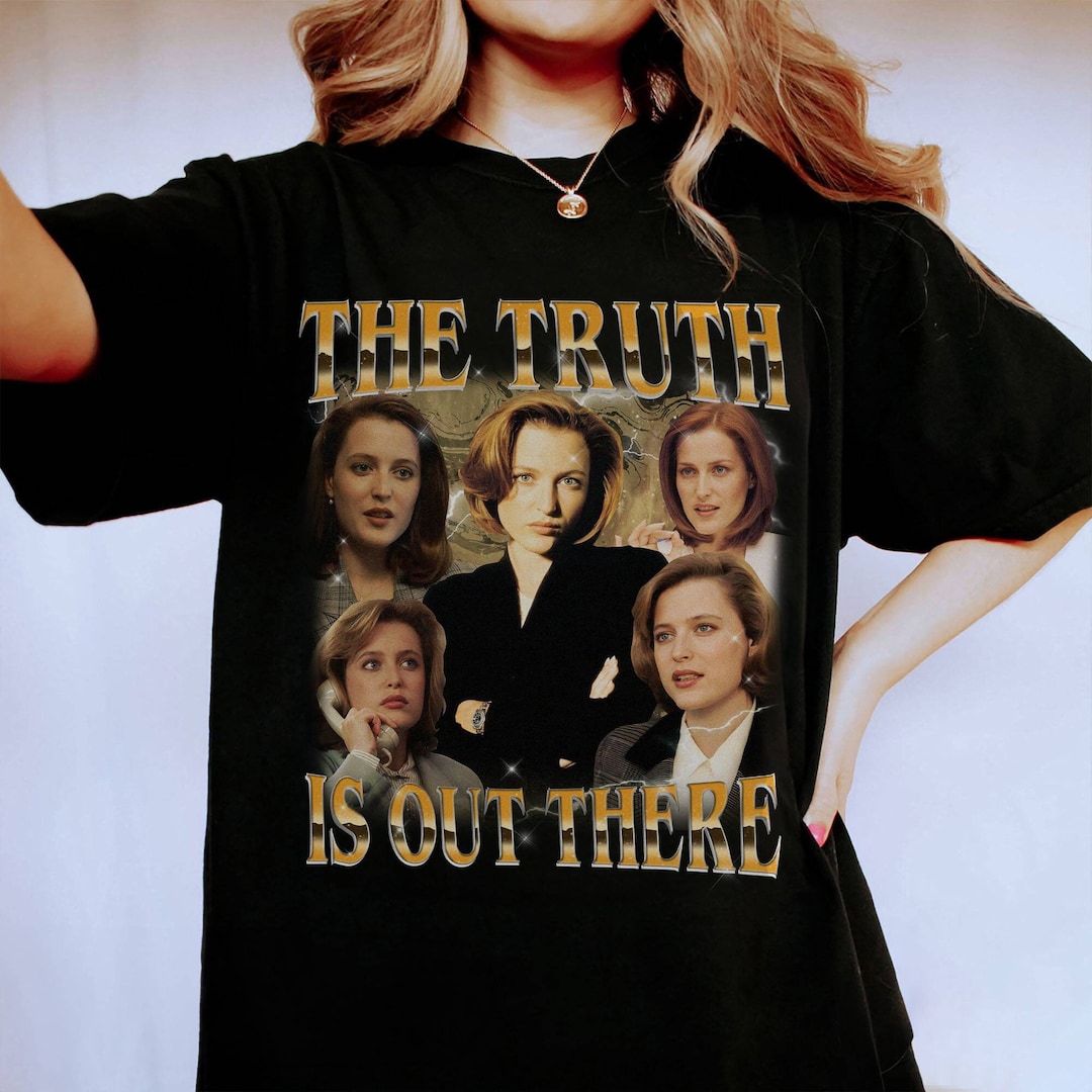 Vintage Dana Scully Fox Mulder X-files Shirt | X-files the Truth is Out ...