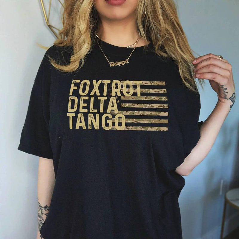 Foxtrot Delta Tango Shirt - Etsy