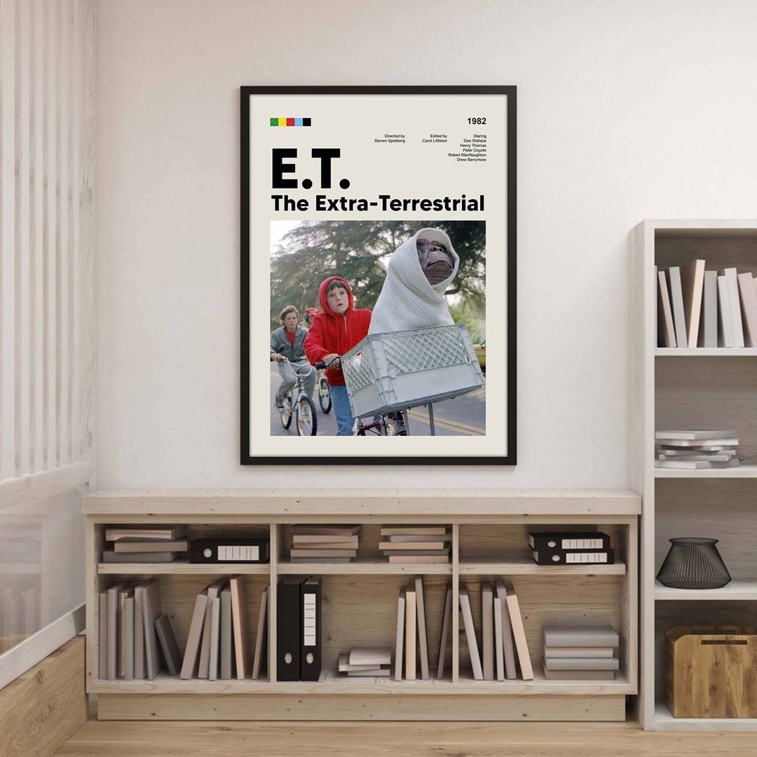 E.T. the Extra Terrestrial Poster ET Movies Poster E.T. the - Etsy