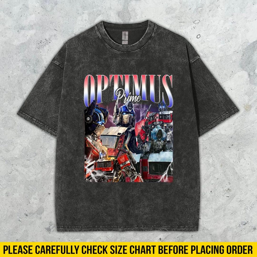 Vintage Homage Optimus Prime Transformers Oversize Shirt, Optimus ...