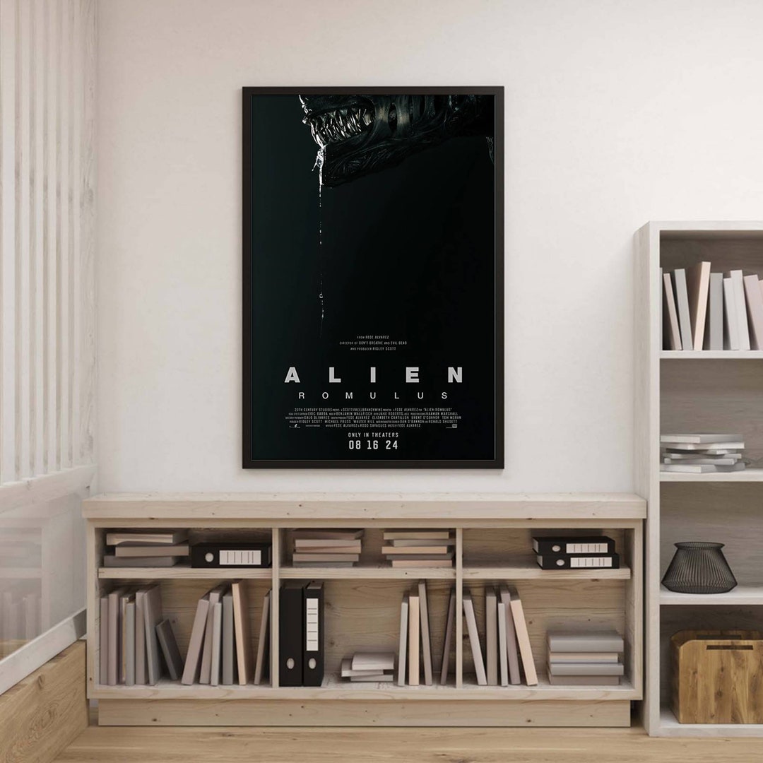 Alien Romulus Poster Alien Movie Poster Horror Halloween Home Decor ...