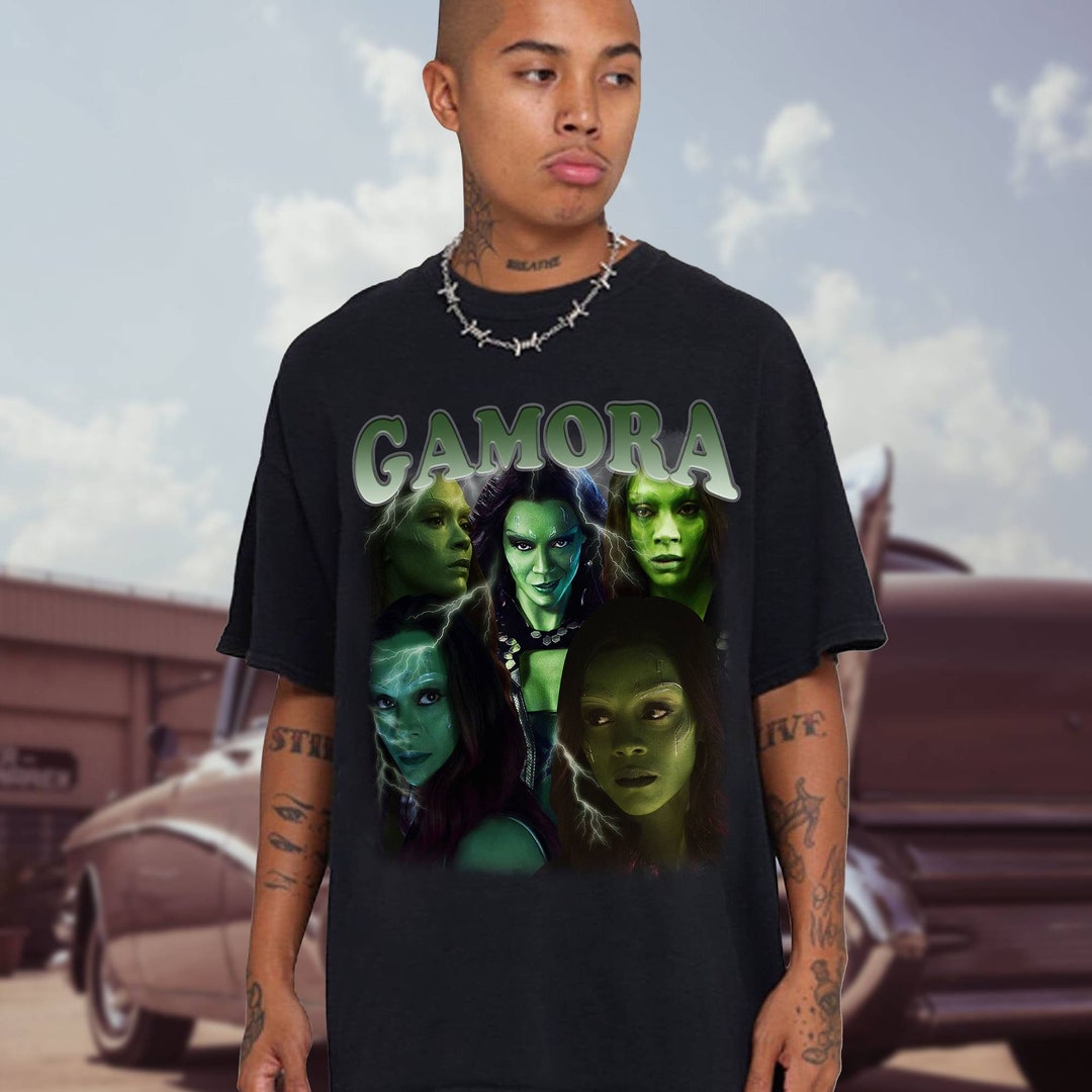 Gamora Shirt Vintage Gamora Shirt Gamora Bootleg Shirt Gamora Guardians ...