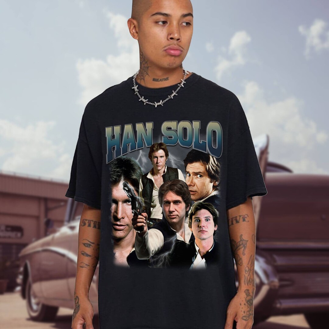 Han Solo Shirt Vintage Han Solo Shirt Han Solo Bootleg Shirt Shirt ...