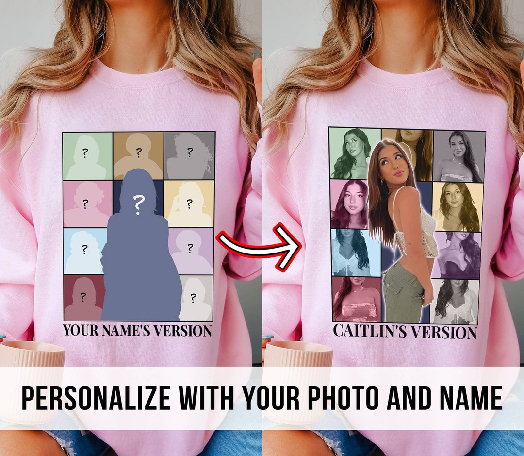 Custom Eras Tour Shirt, Your Own Version Shirt, Custom Shirt, Your ...