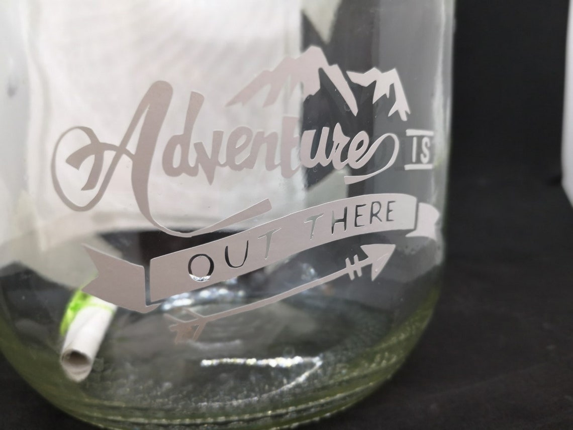 Paradise Falls Jar/ Jug From 'UP'. Gallon Sized Glass Jar With Paradise ...