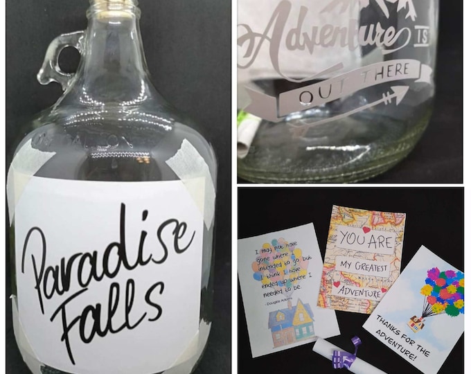 Disney up Stickers | Carl & Ellie | Grape Soda | Dug Sticker | Paradise ...