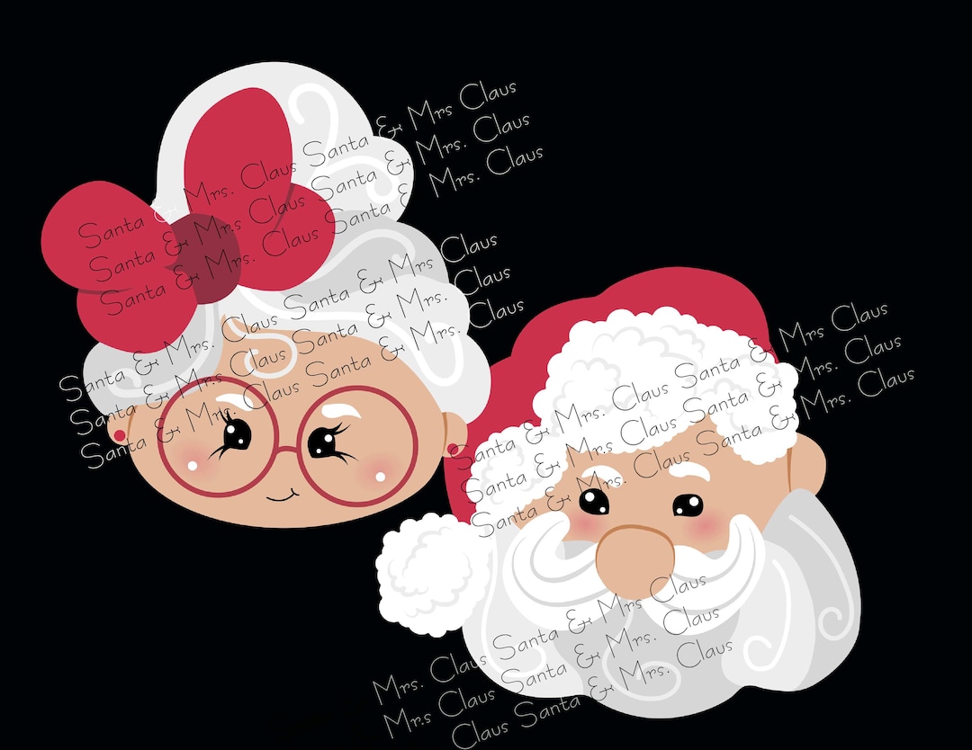 Santa And Mrs Claus Digital Images See Other Listing To Purchase With
