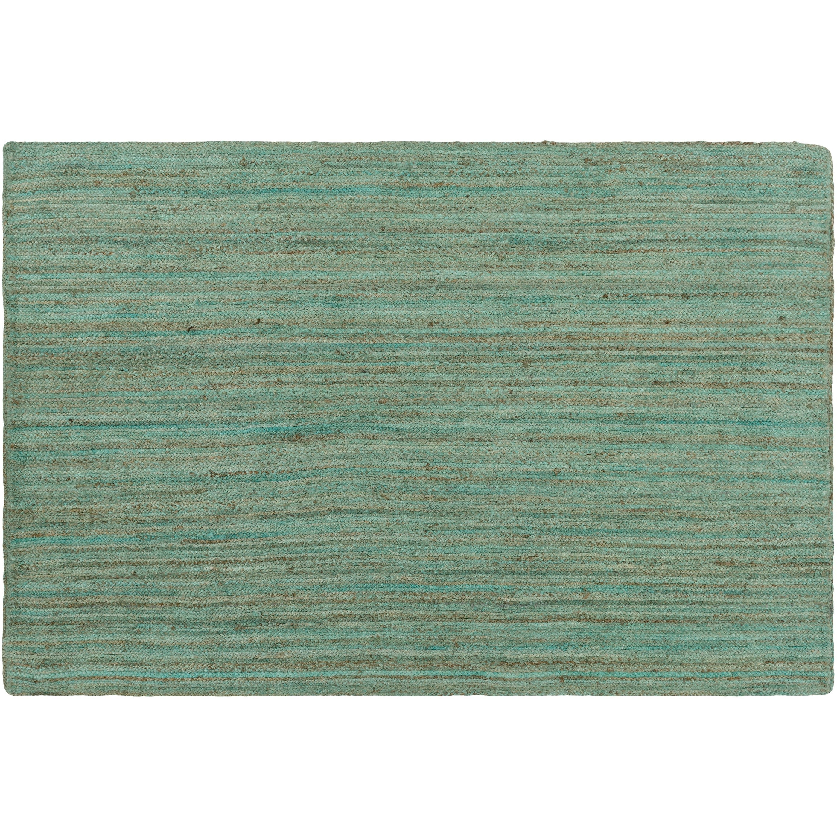 100% Natural Green Jute Rug Rectangle Braided Area Rug for - Etsy