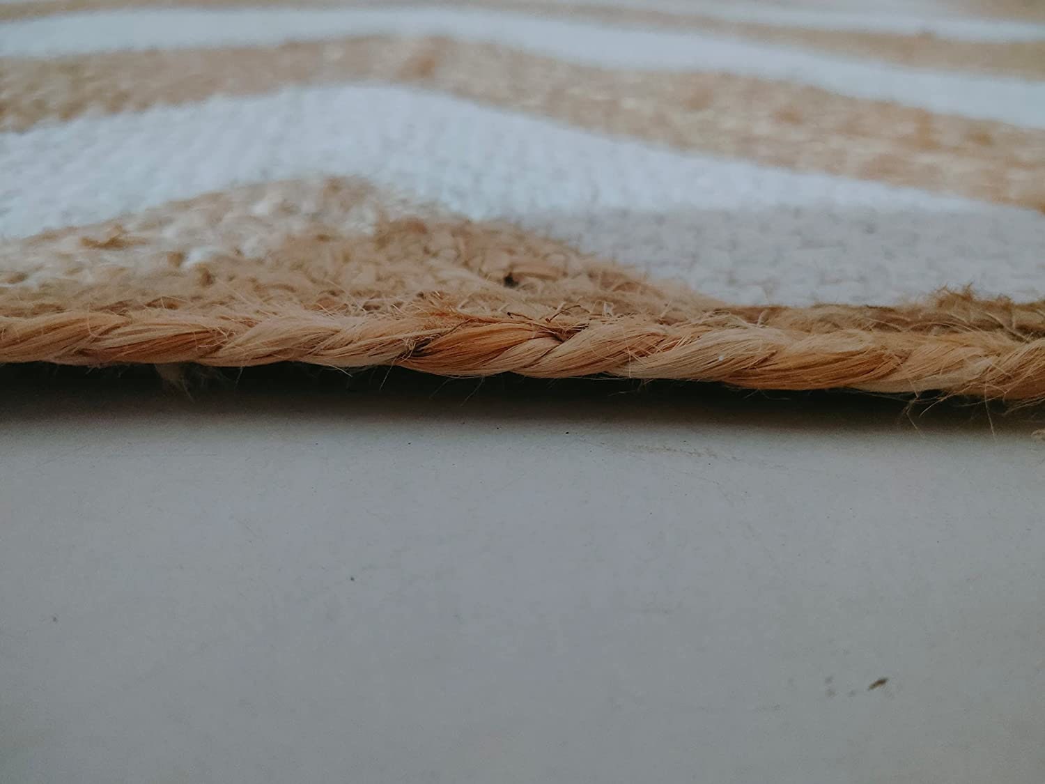 100% Genuine Brown Jute Rug Rectangle Braided Area Rug/floor - Etsy