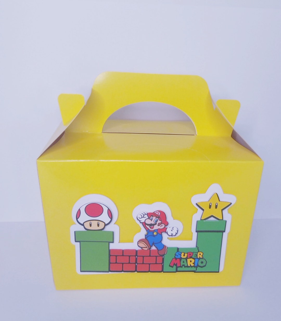 Super Mario Inspired Party Favour Box Mario Party - Etsy