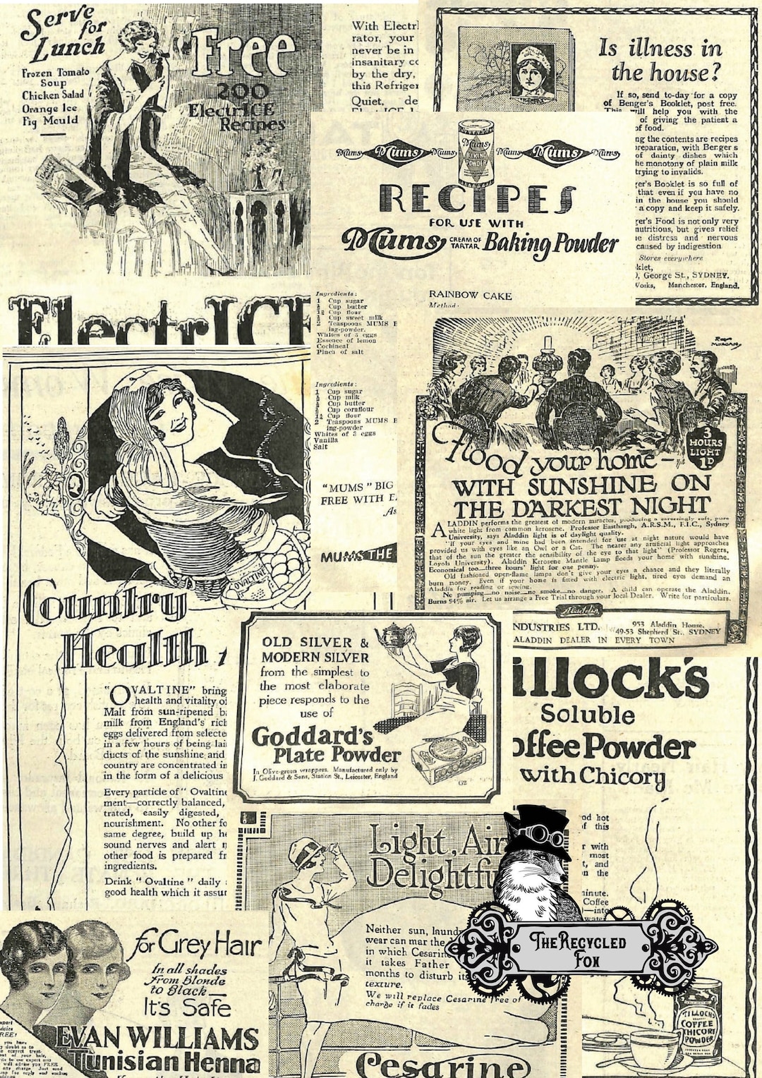 Vintage Advertising Collection From the Australian Woman's Mirror ...